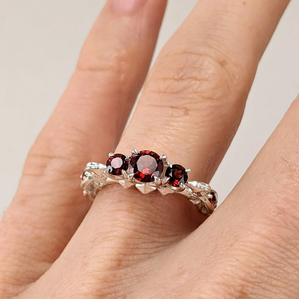 DND Dungeons and Dragons Gold Ring with 5 Gemstones Color of Your ...