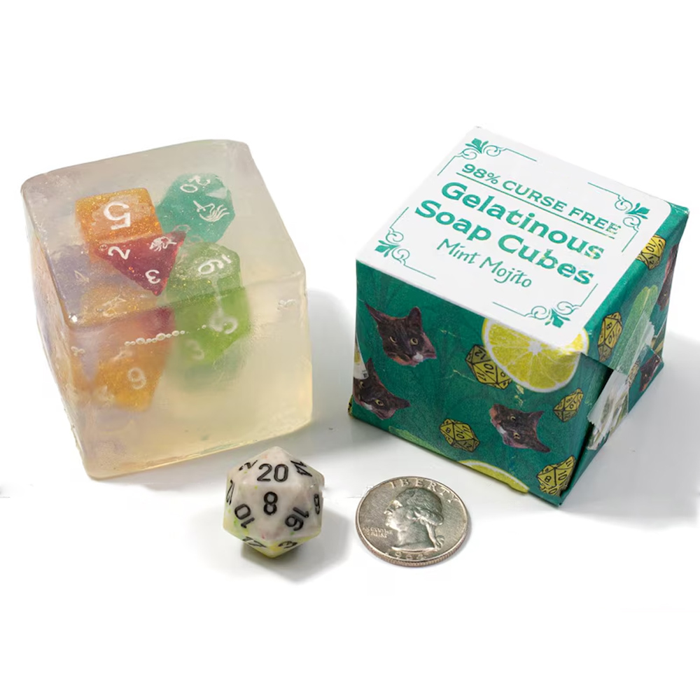 Dice Blind Box, Gel Dice Soap, Handmade with Mystery Dice, (1) Block (4 ...