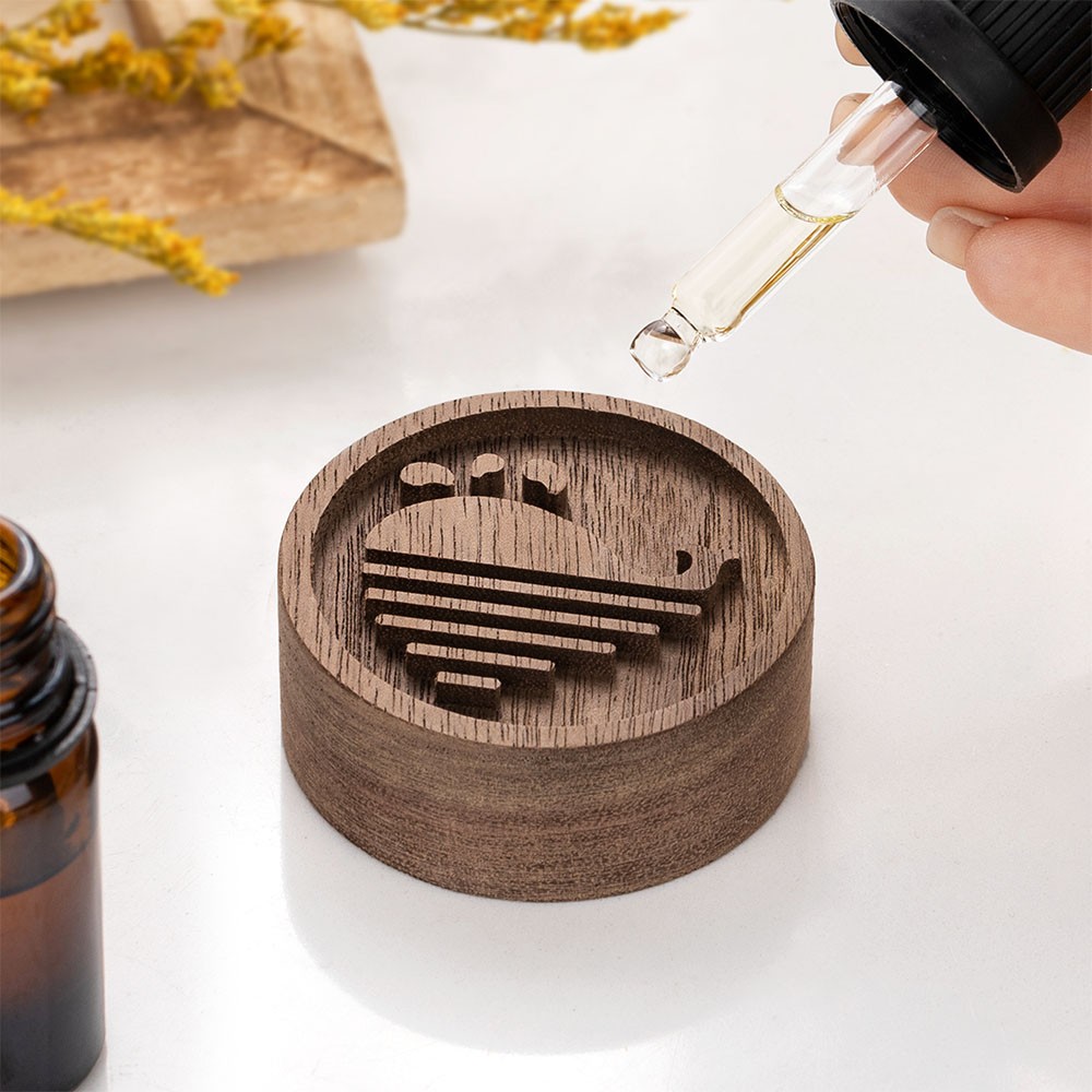 Wooden Hand Carved Essential Oil Diffusers, Air Fresh Aroma Diffusers ...