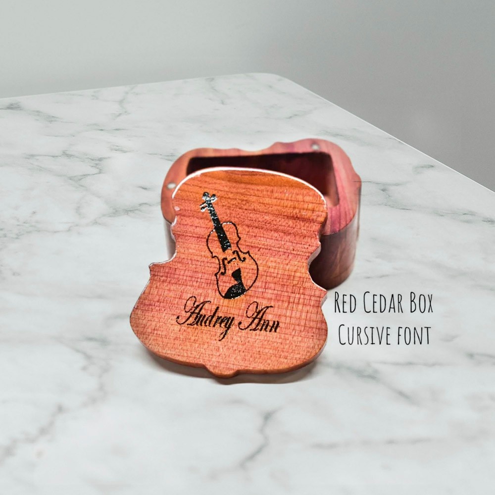 Personalized Violin Rosin Box with Natural Rosin, Violin-shaped Resin ...