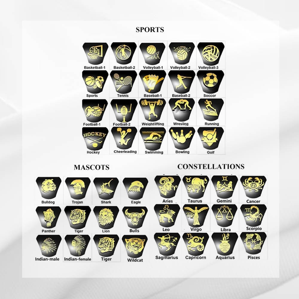 Custom Class Ring for Men's High School, College & University ...