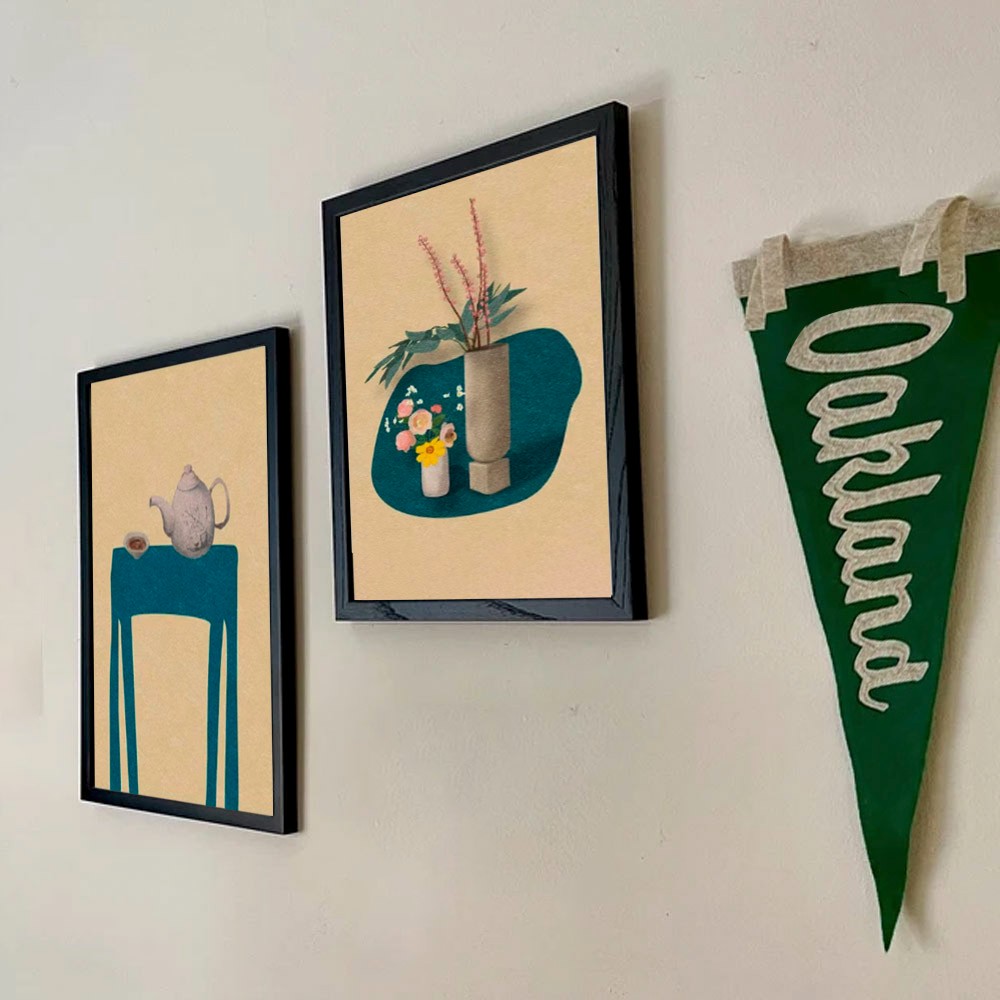 Custom Bold Name Pennant Flag, Classic Sports pennants, Team Spirits ...