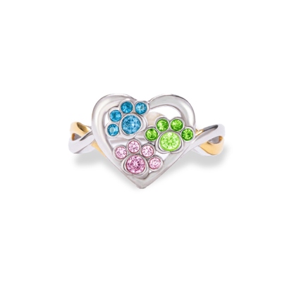 Personalized Uss Enterprise From Star Strek Ring With Birthstone ...