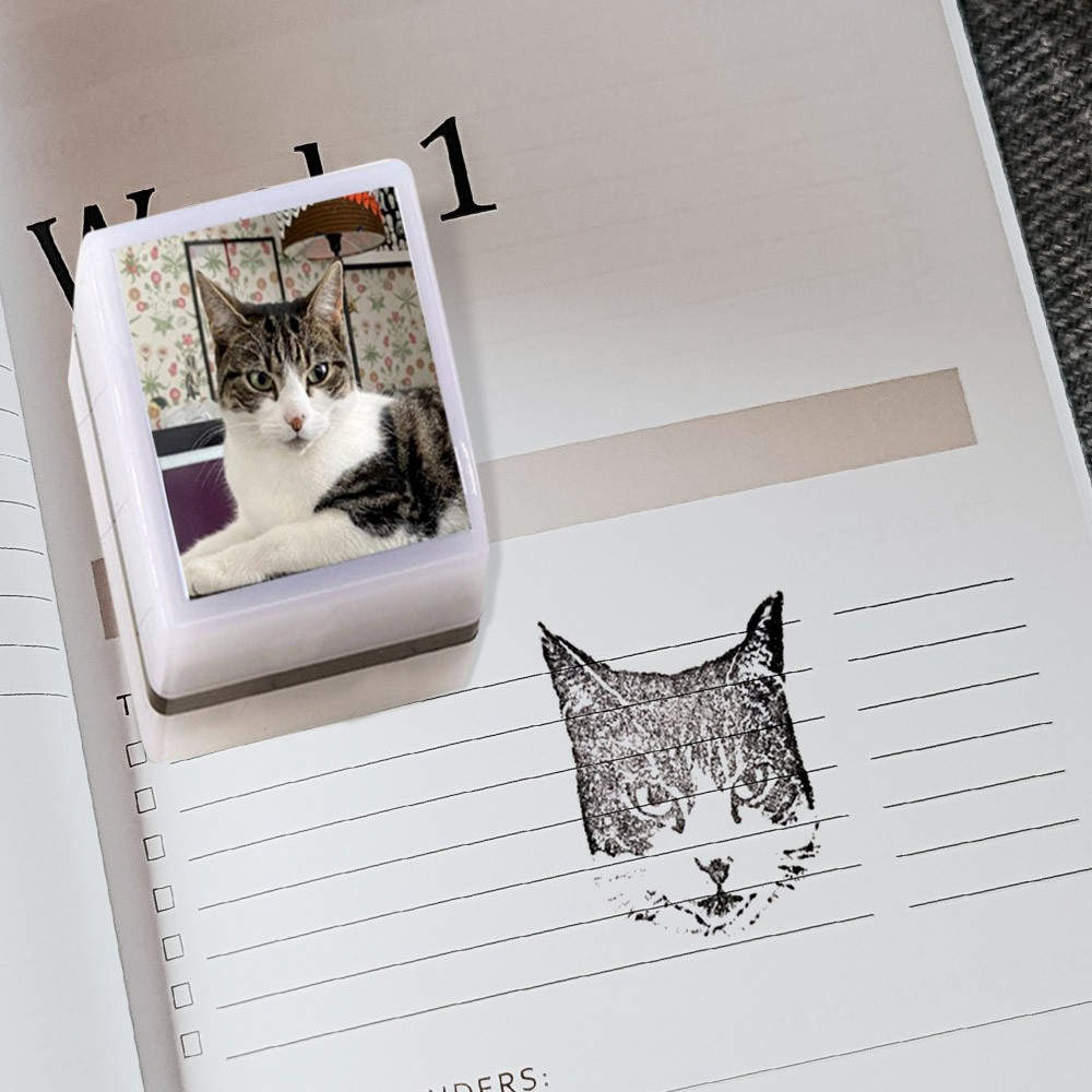 Personalized Pet Portrait Stamps, Custom Cats/Dogs/Birds/Parrots ...