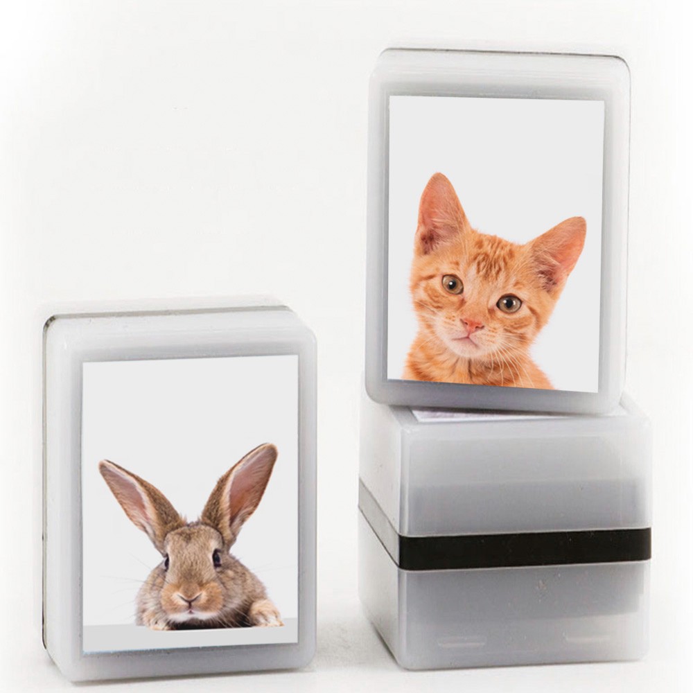 Personalized Pet Portrait Stamps, Custom Cats/Dogs/Birds/Parrots ...
