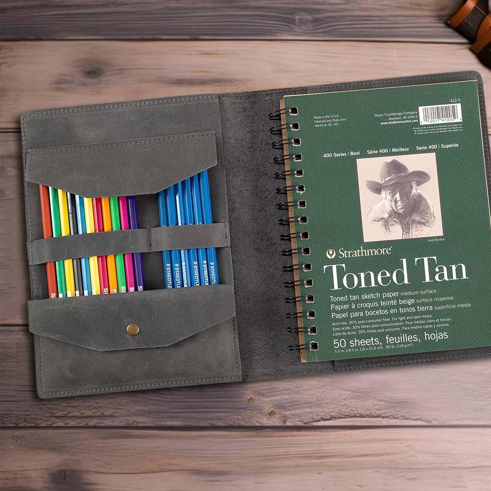 Personalized Robrasim Sketchbook Cover, Traveler's Notebook Cover ...