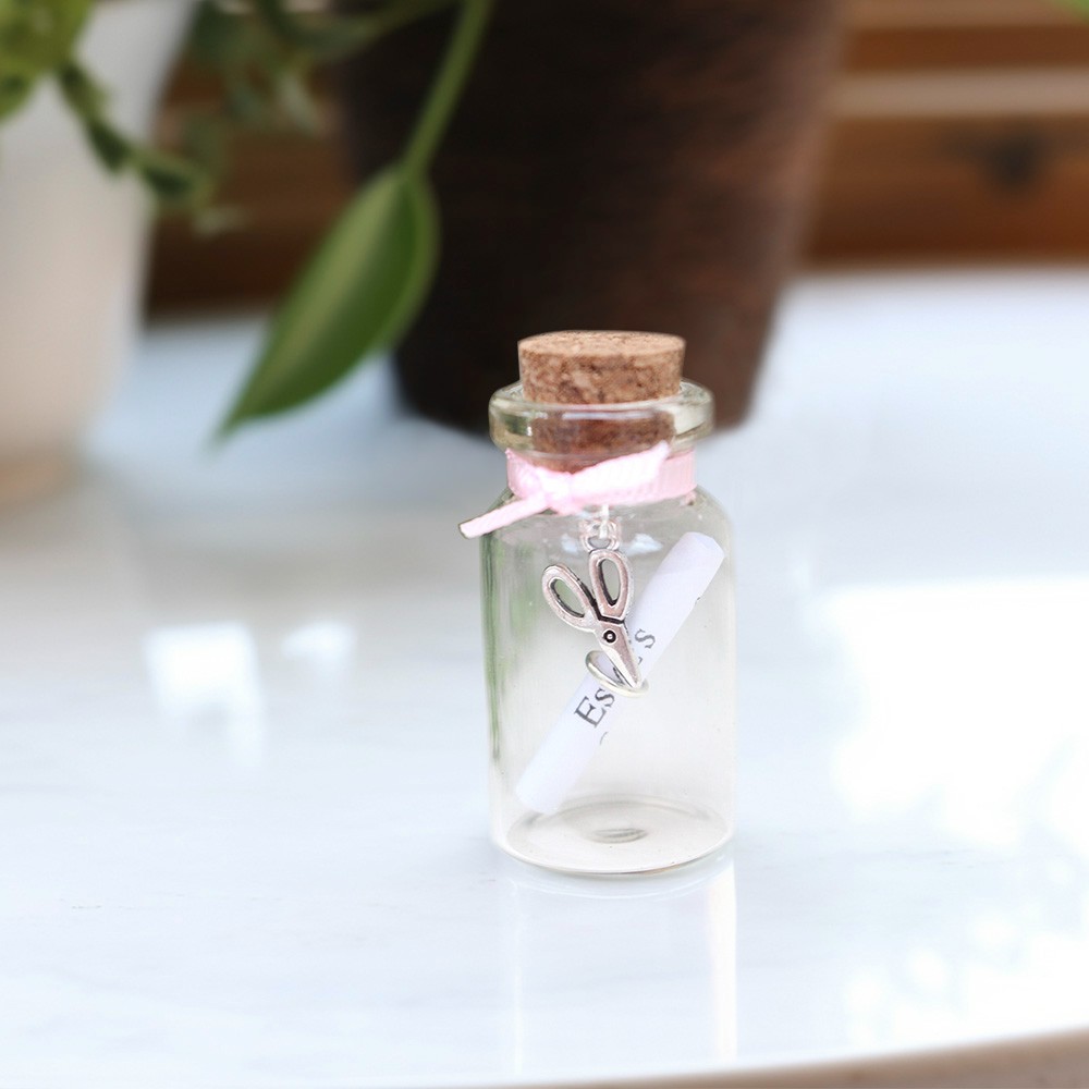 Custom Name First Curl Keepsake, Lock of Hair Keepsake with Scissors ...