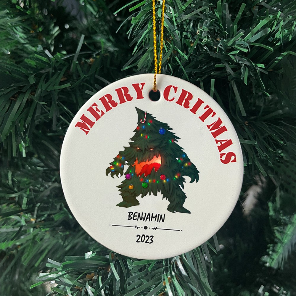 Custom DND Christmas Ornament | Gift for DND lovers-Doldols