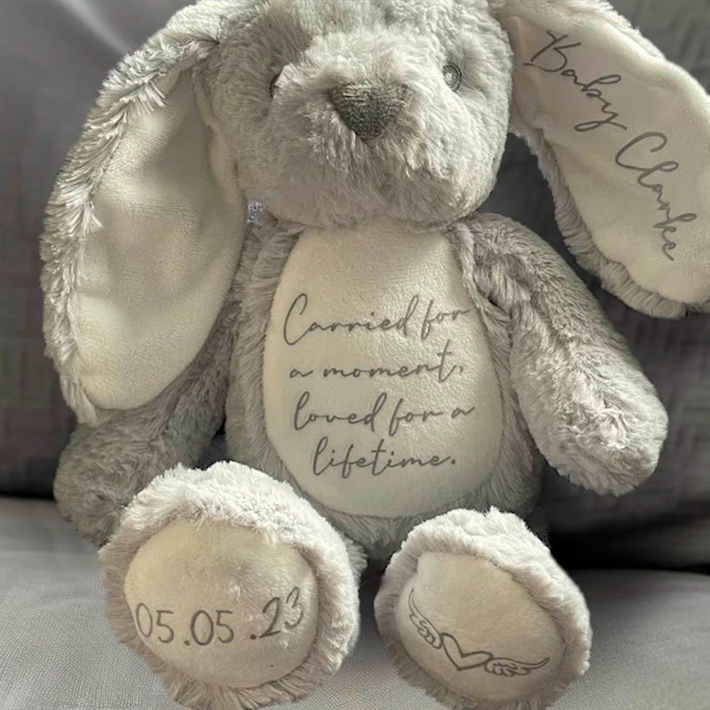 Personalized Baby Loss Miscarriage Keepsake, Memory Bear Memorial, In ...
