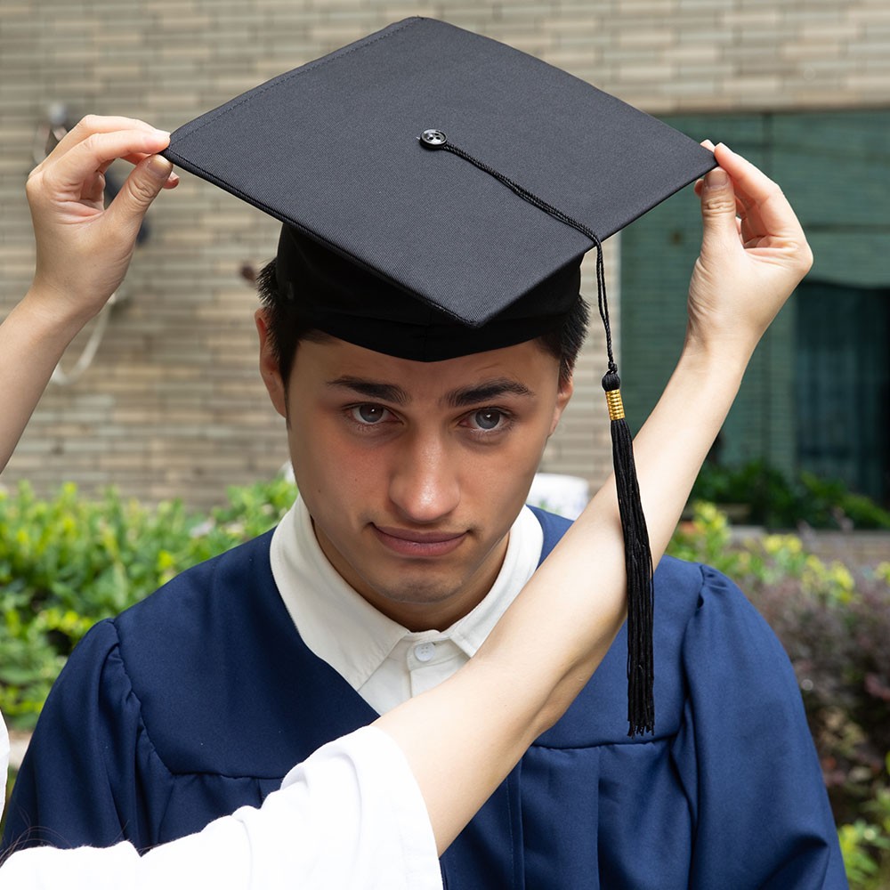 Graduation Cap Headband, Adjustable Graduation Cap Holder Hat Accessory ...