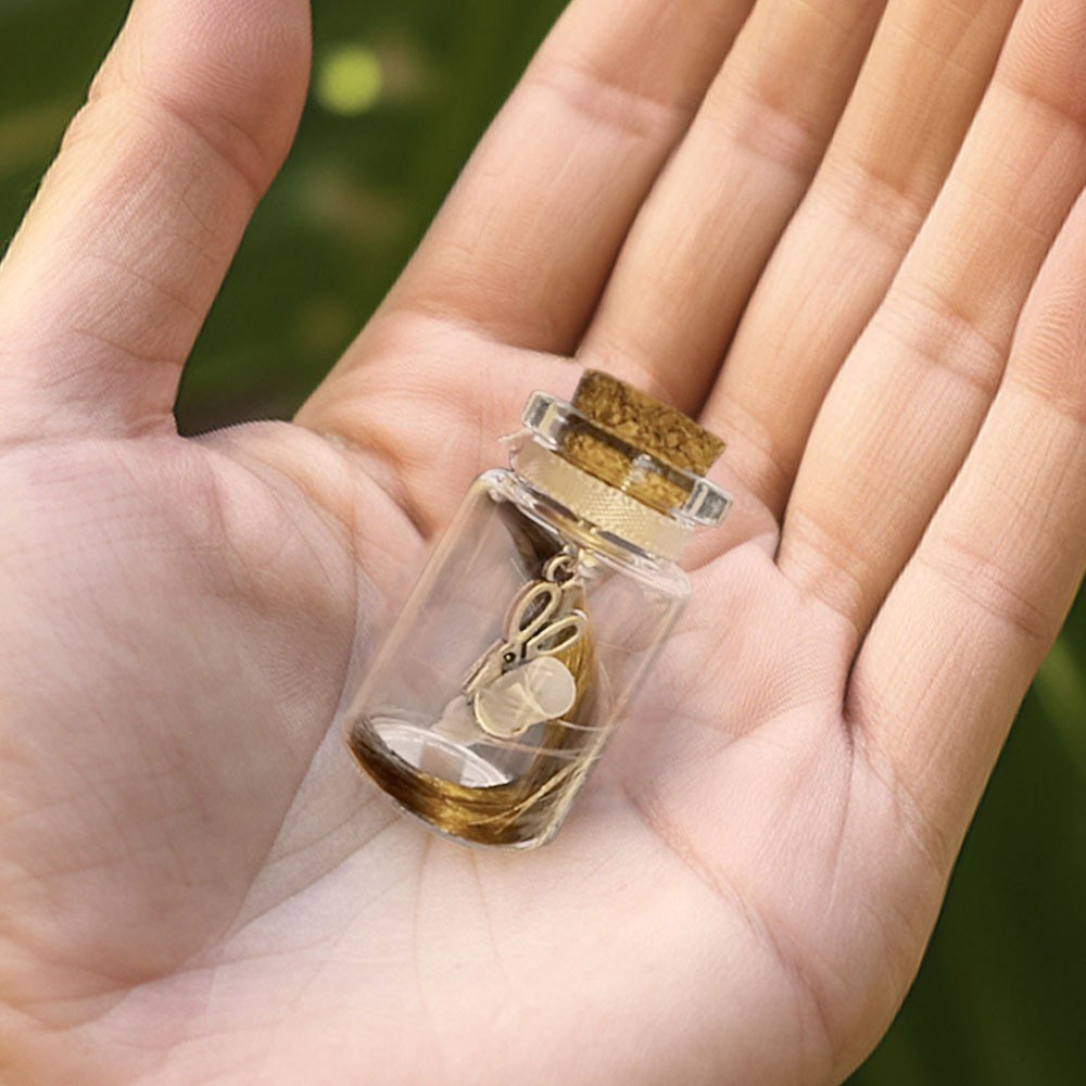 Custom Name First Curl Keepsake, Lock of Hair Keepsake with Scissors ...