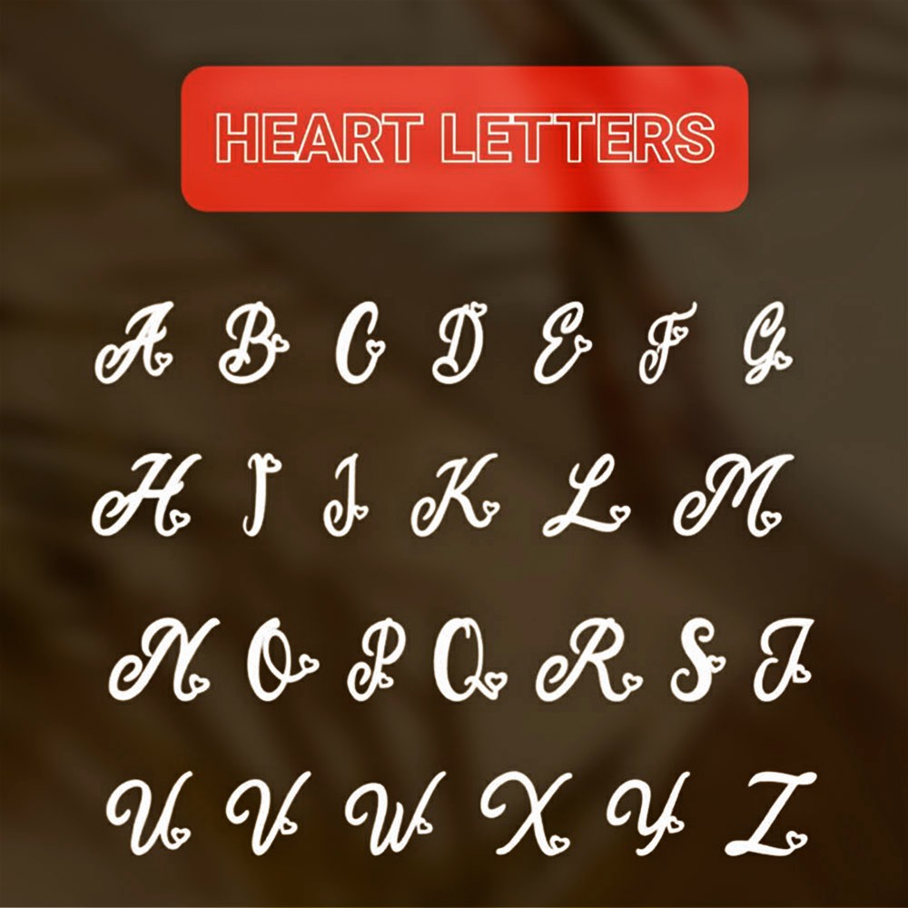 Personalized Initial Necklace with Tiny Heart, Custom Letter Necklaces ...