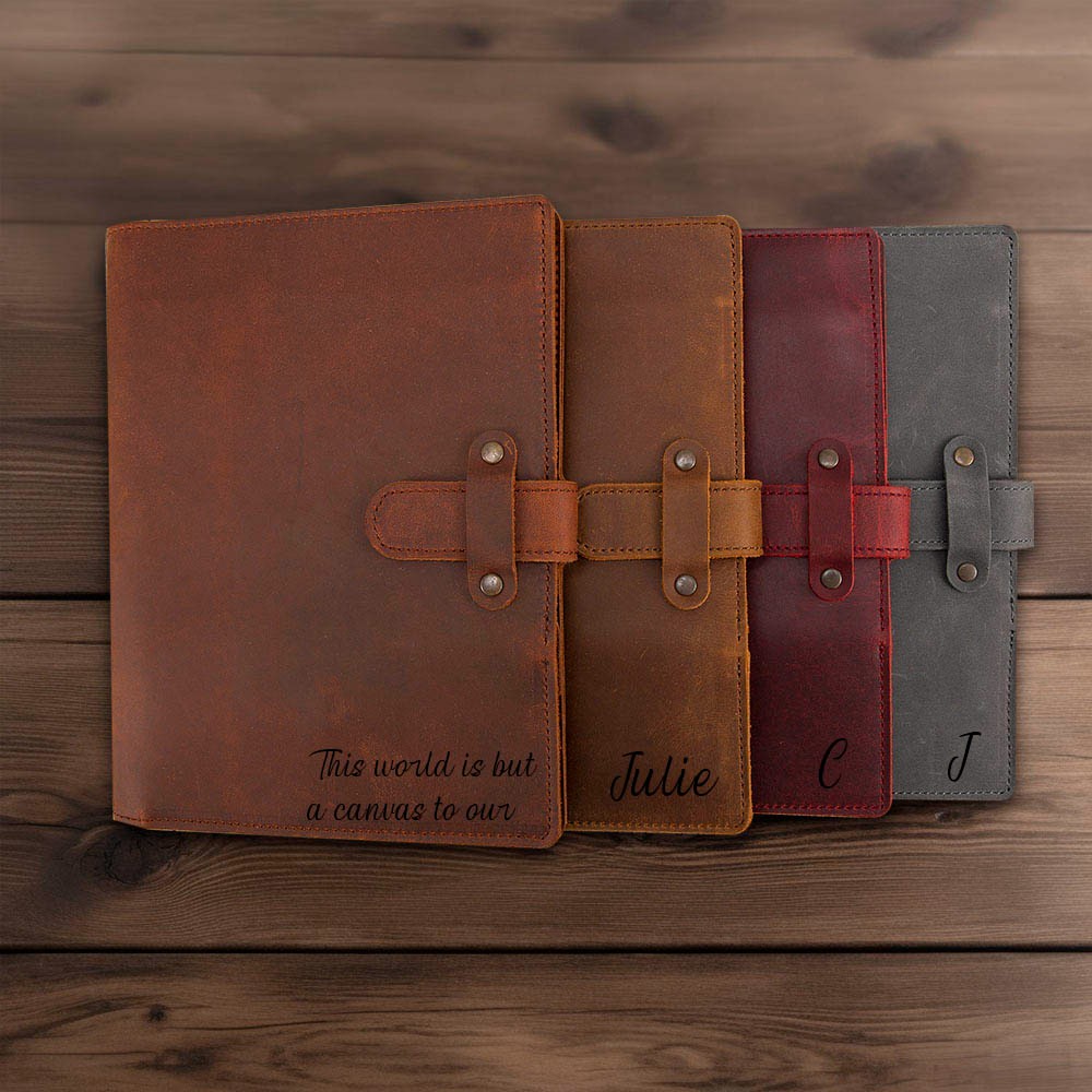 Personalized Robrasim Sketchbook Cover, Traveler's Notebook Cover ...