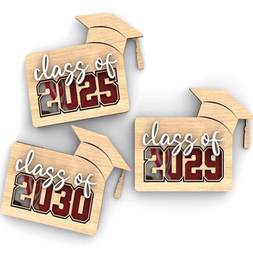 Custom Graduation Gift Card Holder, Class Of 2023, Wooden Card Box ...