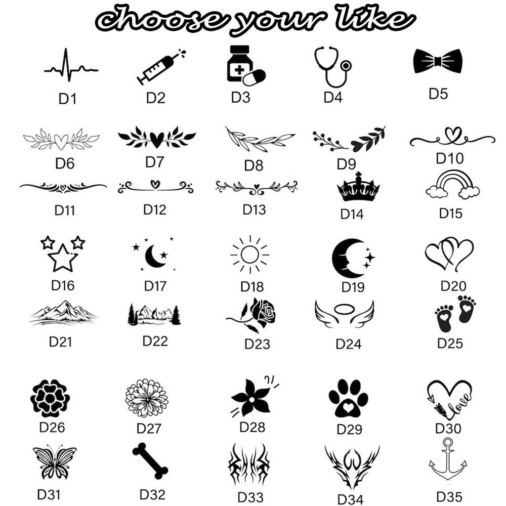 Custom Name Stethoscope ID Tag, Personalized Symbol Stethoscope Name ...